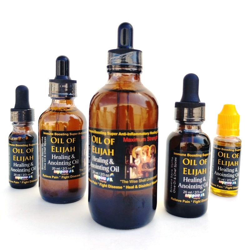 Oil of Elijah Ultimate Strength Bible Healing Anointing Oil