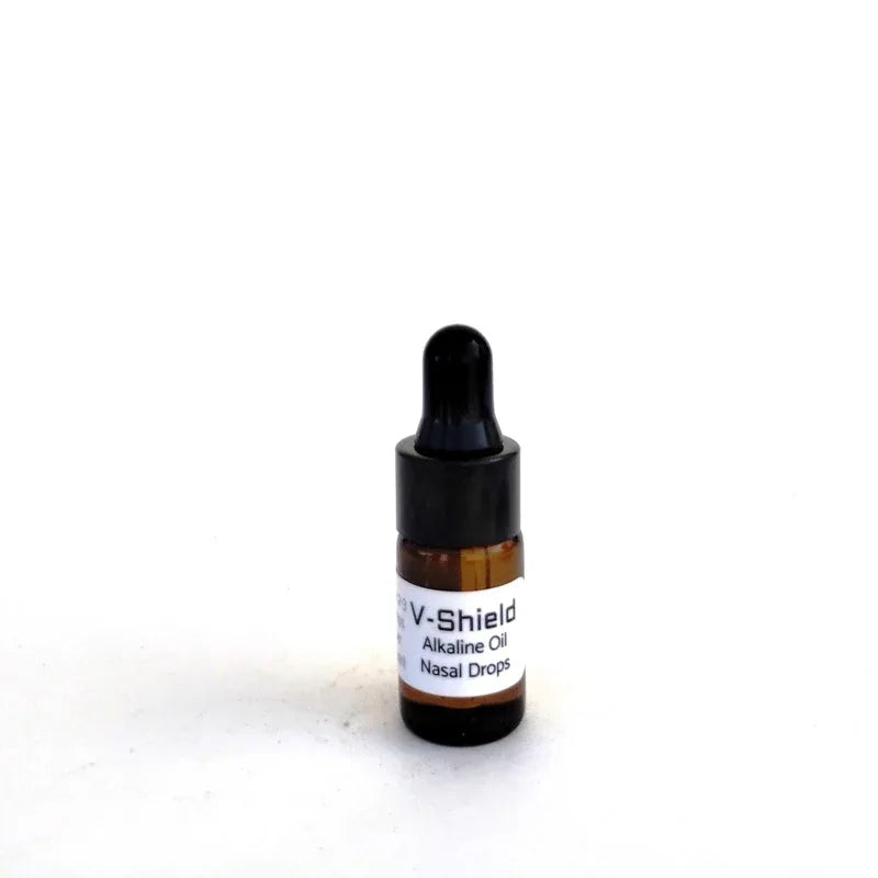 V-Shield antiviral super alkaline nasal defense drops